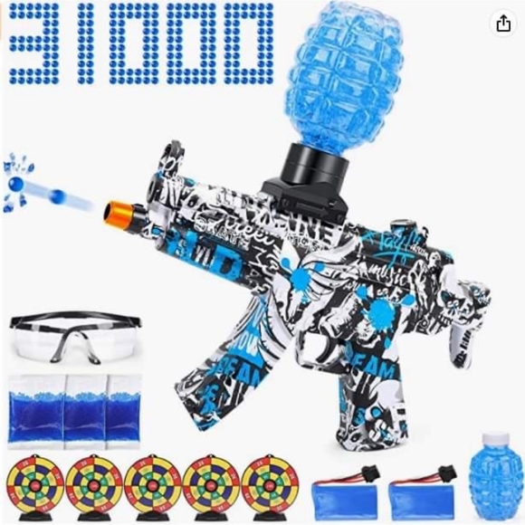 Toys | Gel Blaster Automatic Splatter Blaster Mp5 Splat Toy 3100 Water ...